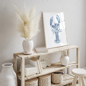 Watercolor Coastal Wall Decor, Light Blue Nautical Art, Set of 3 Prints ...