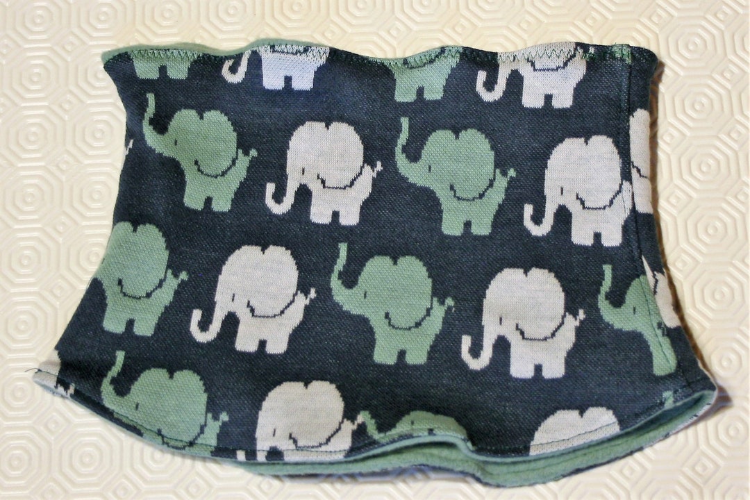 Reversible Neck Sock elephants Cute Neck Sock in - Etsy