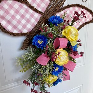 Butterfly Wreath, Spring Wreath, Spring Door Hanger, Butterfly Door ...