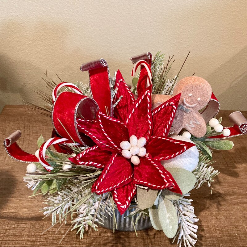 Gingerbread Floral Centerpiece - Etsy