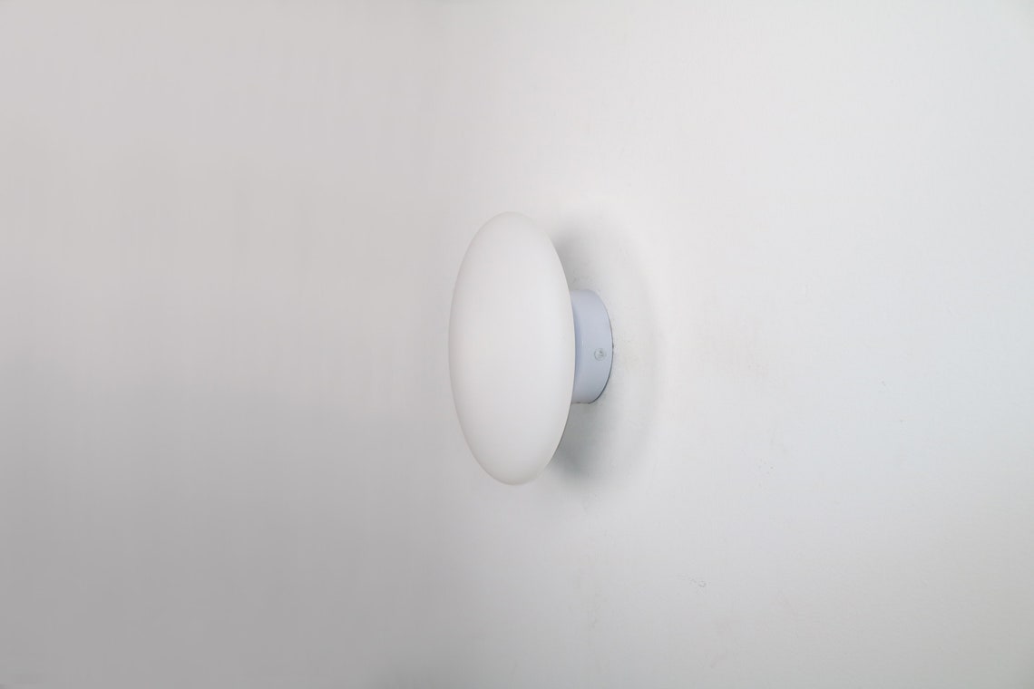 Flattened Glass Light Glass Wall Lighting Glass Wall Lamp - Etsy