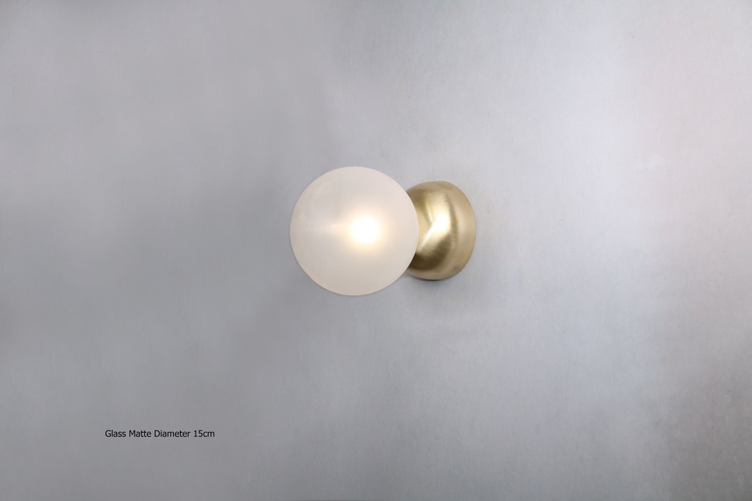 Bathroom Vanity Light, Small Lamp , Bathroom Light Glass Wall Lighting ...
