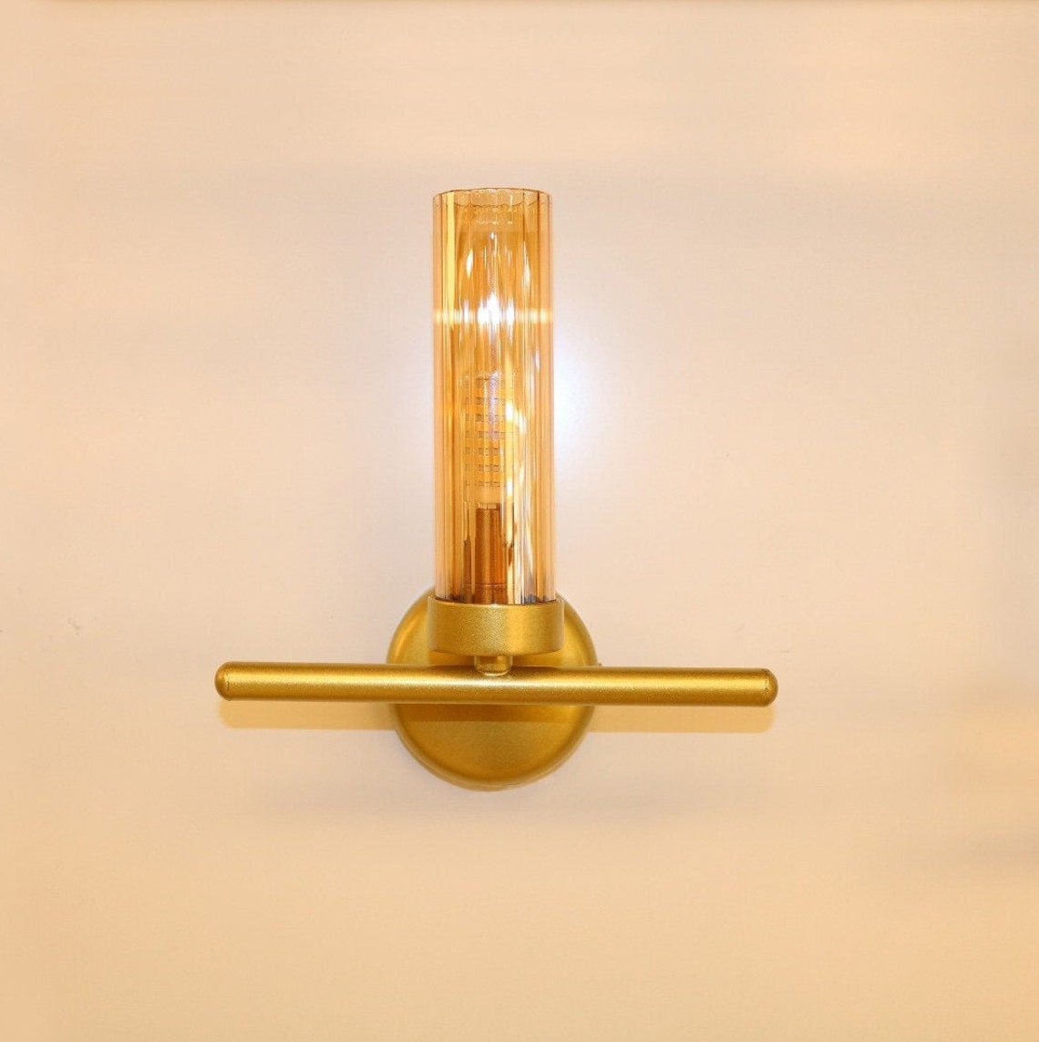 Wall Decor Gold Brass Lighting Lamp Vanity Light Fixture Wall - Etsy