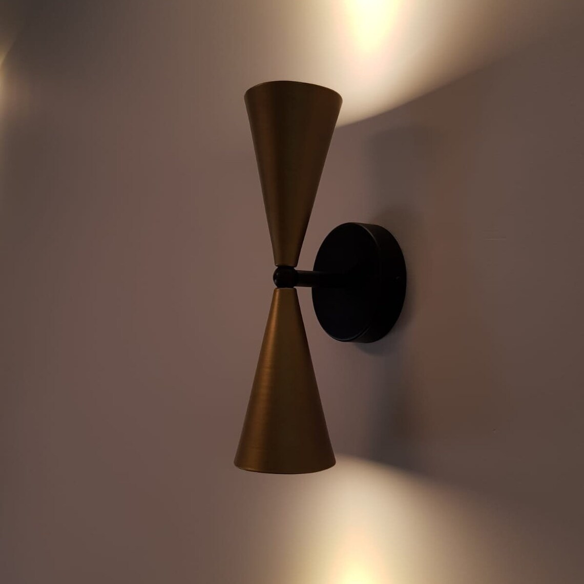 Wall Lighting Brass Candle Wall Lamp Vanity Light Fixture, Wall Art ...