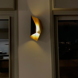Roll Gold Wall Lighting Aluminum Wall Lamp Vanity Light Fixture, Wall ...