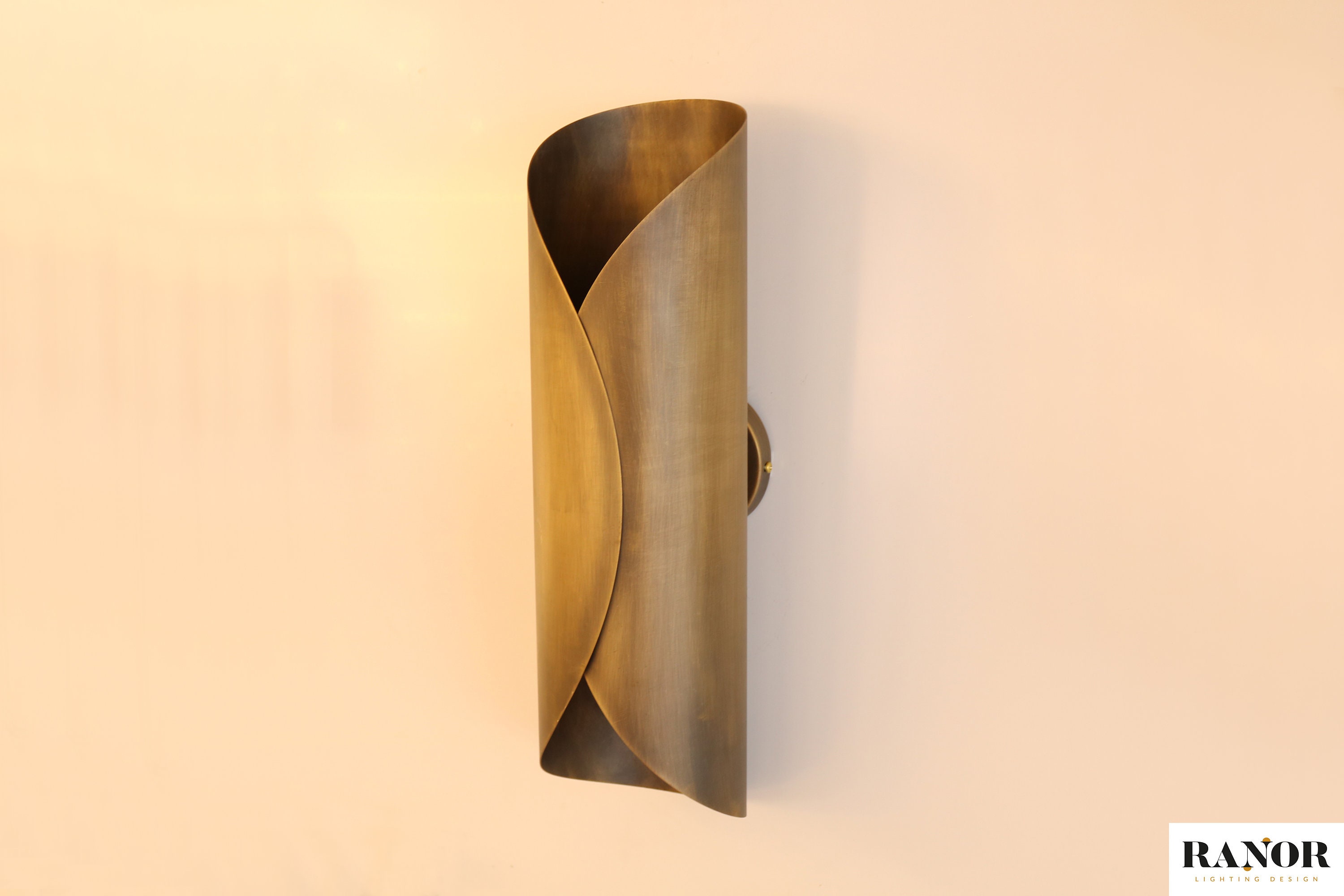 Roll Wall Lighting Brass Coating Wall Lamp Vanity Light Fixture, Wall ...