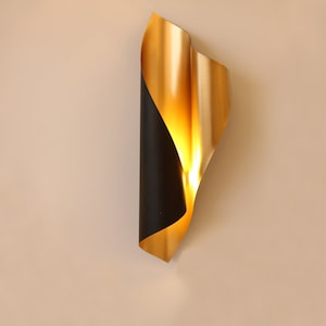 Roll Gold Wall Lighting Aluminum Wall Lamp Vanity Light Fixture, Wall ...