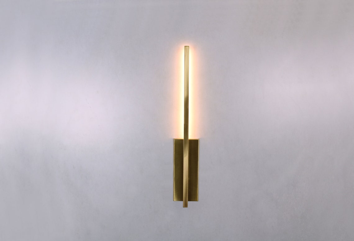 Wall Lighting - Brass Gold Wall Lamp Vanity Light Fixture, Wall Sconce ...