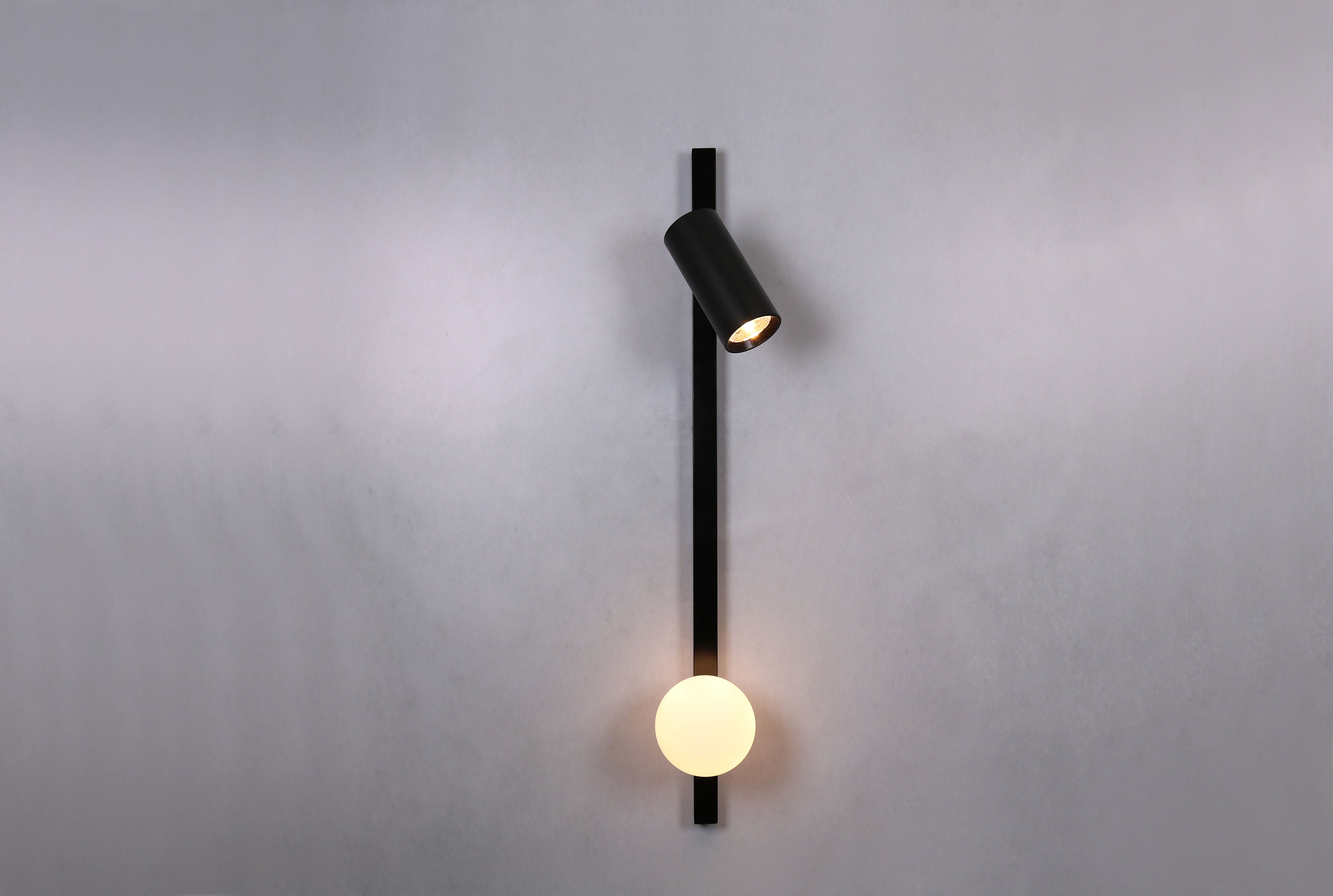 Cylinder Side Adjustable Spot Light and Glass Spot Light for | Etsy