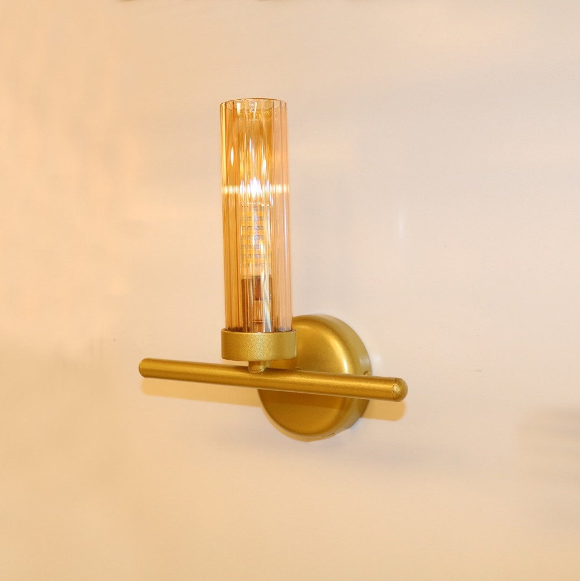 Wall Decor Gold Brass Lighting Lamp Vanity Light Fixture Wall - Etsy