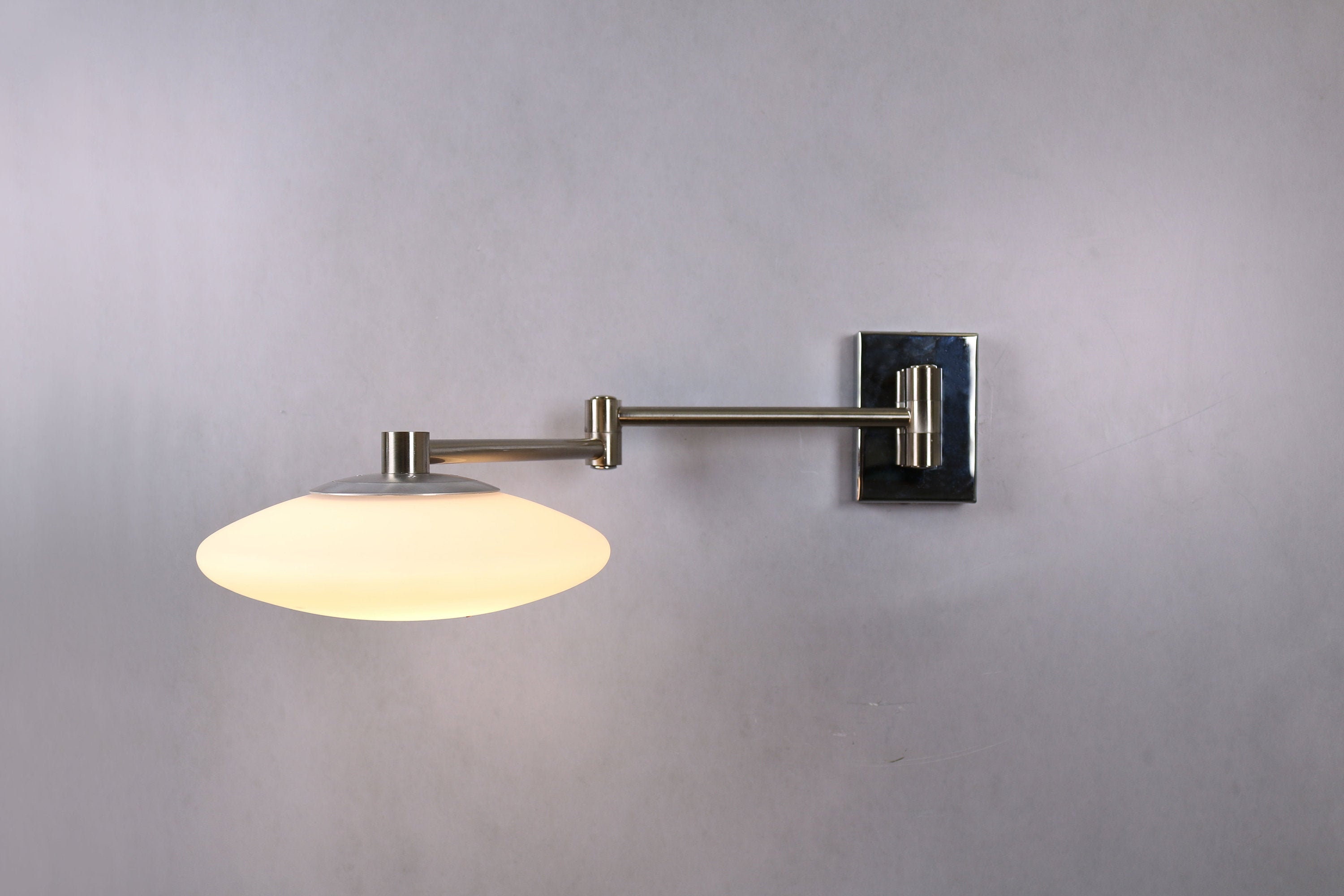 Adjustable Wall Lighting Nickel Wall Lamp Vanity Light - Etsy