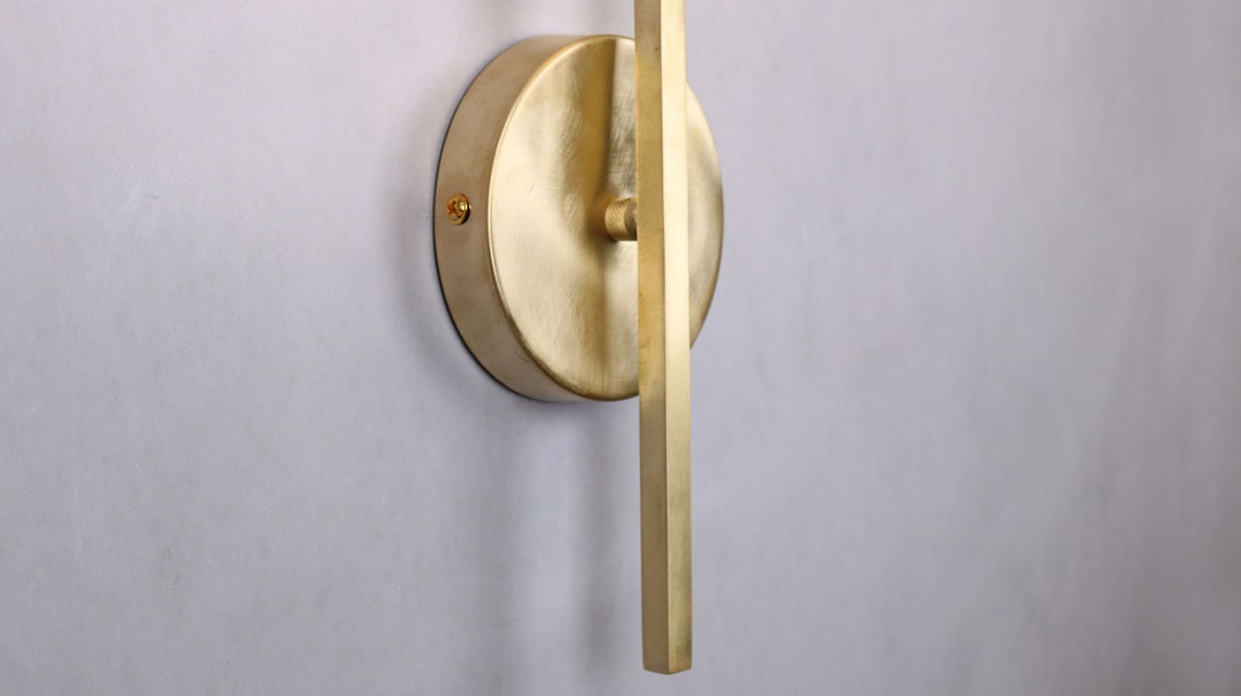 Wall Lighting - Brass Gold Wall Lamp Vanity Light Fixture, Wall Light ...