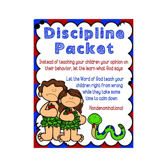 Christian Discipline Packet Word of God Bible Study | Etsy