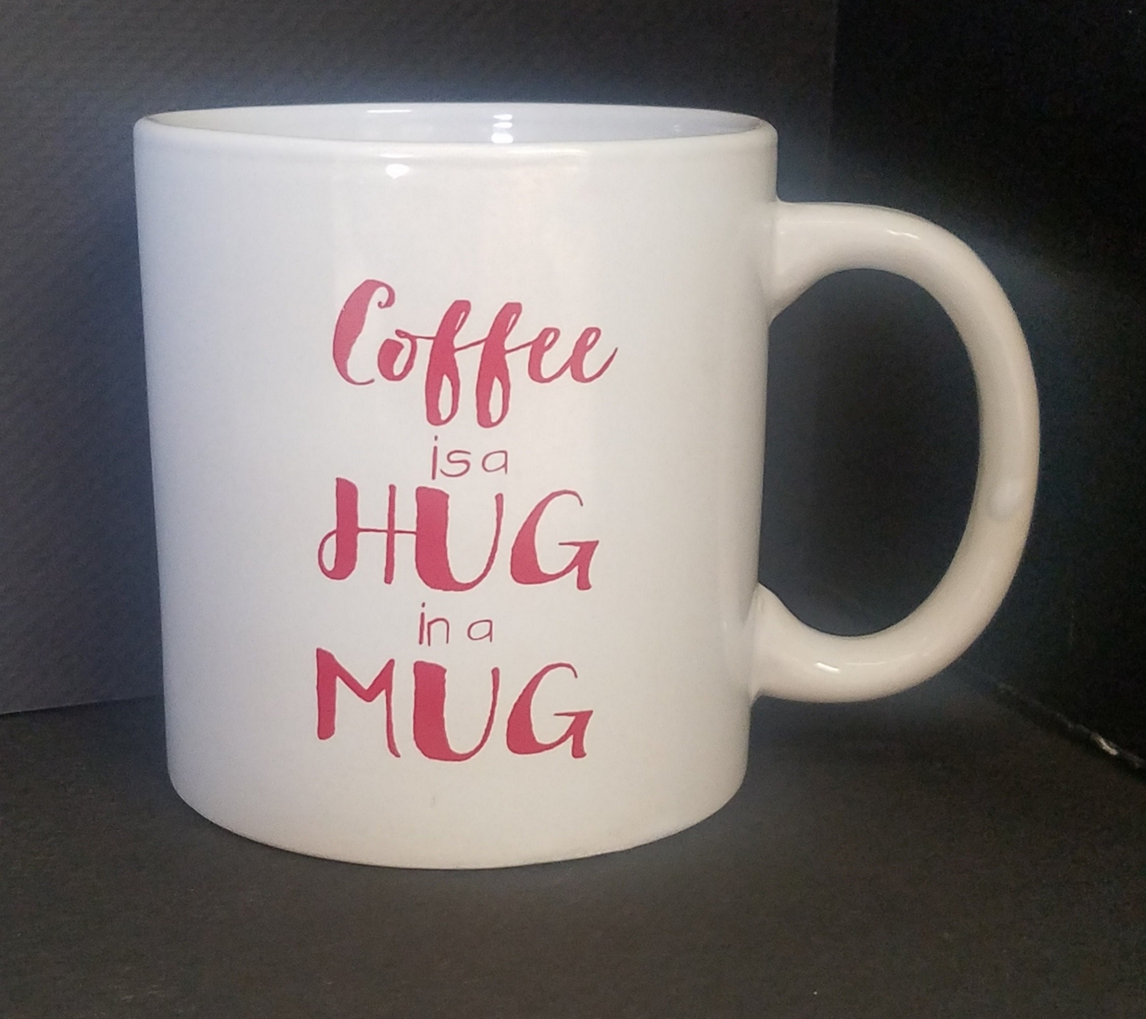 Coffee is A Hug in A Mug Coffee Mug Coffee Cup Gift - Etsy UK