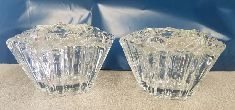 Highlights™ Prism Votive Tea Light Holders #2538 (set of 2) - Etsy