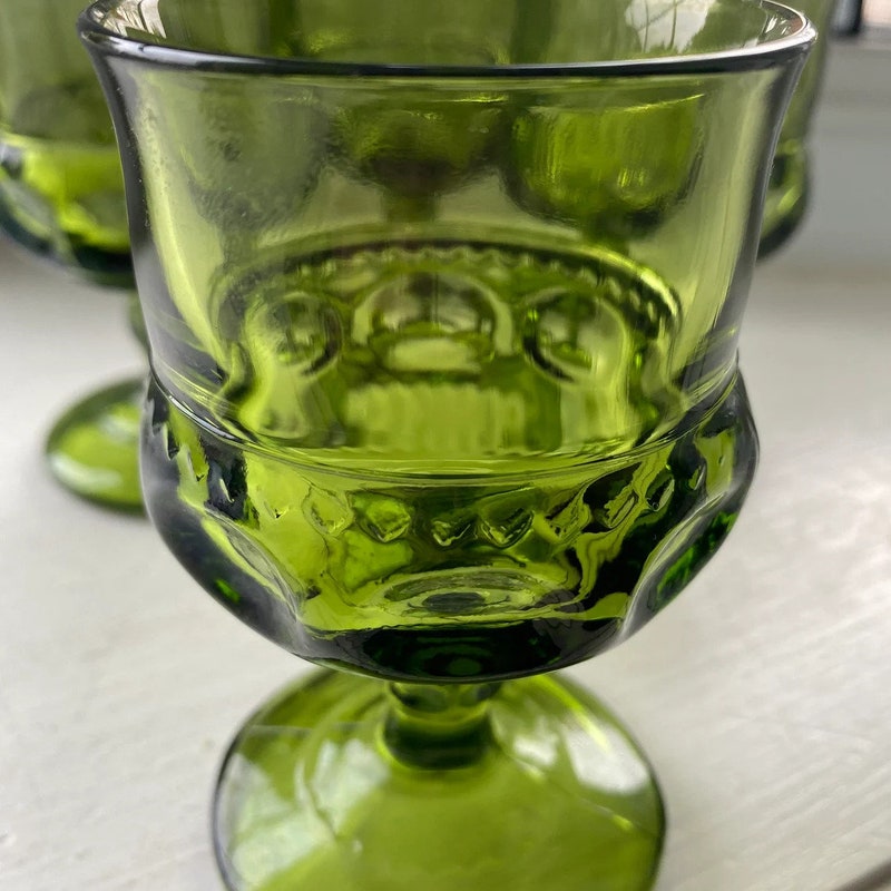Thumbprint Glass - Etsy
