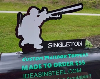 Metal Mailbox Topper - Etsy