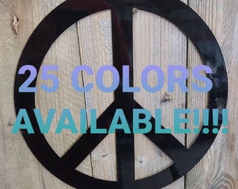 Peace Sign Outdoor - Etsy