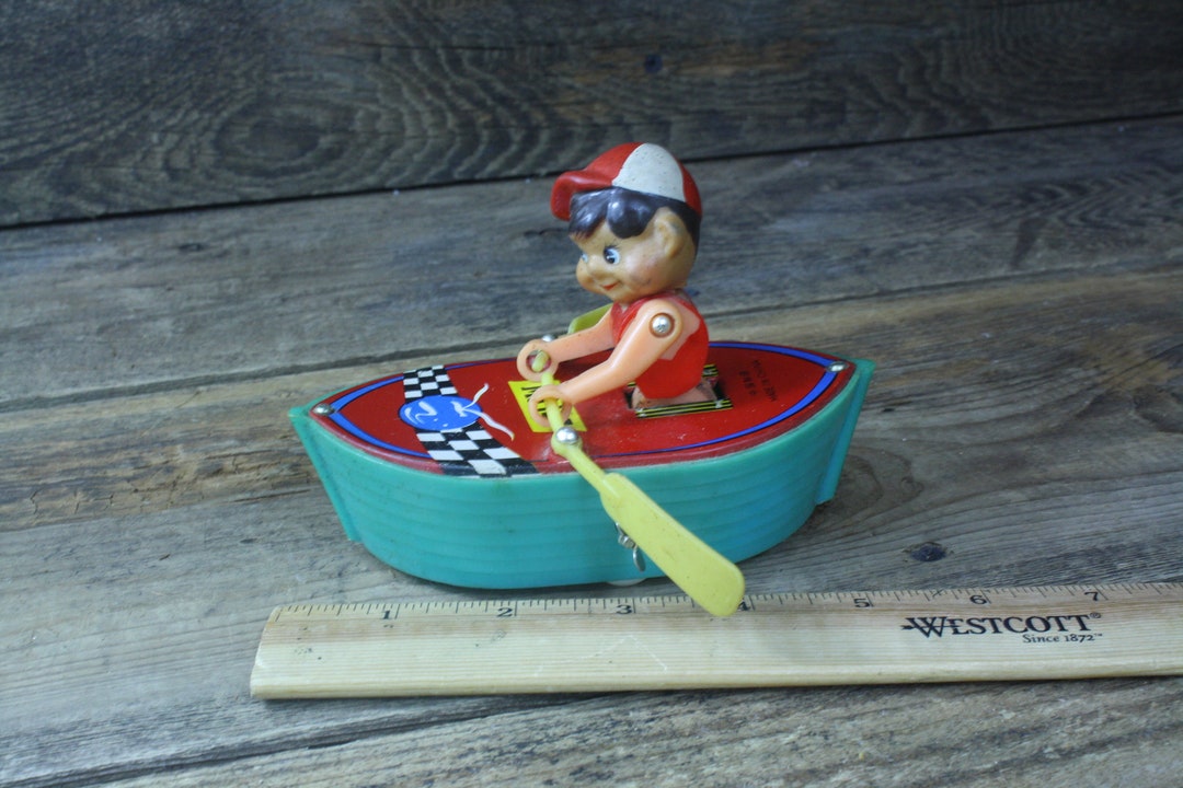 Toy Wind up Row Boat Made in China MS 147 - Etsy