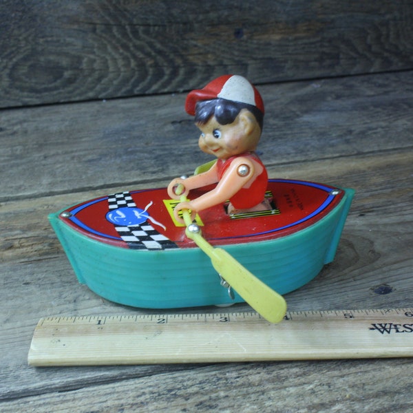 Toy Row Boat - Etsy