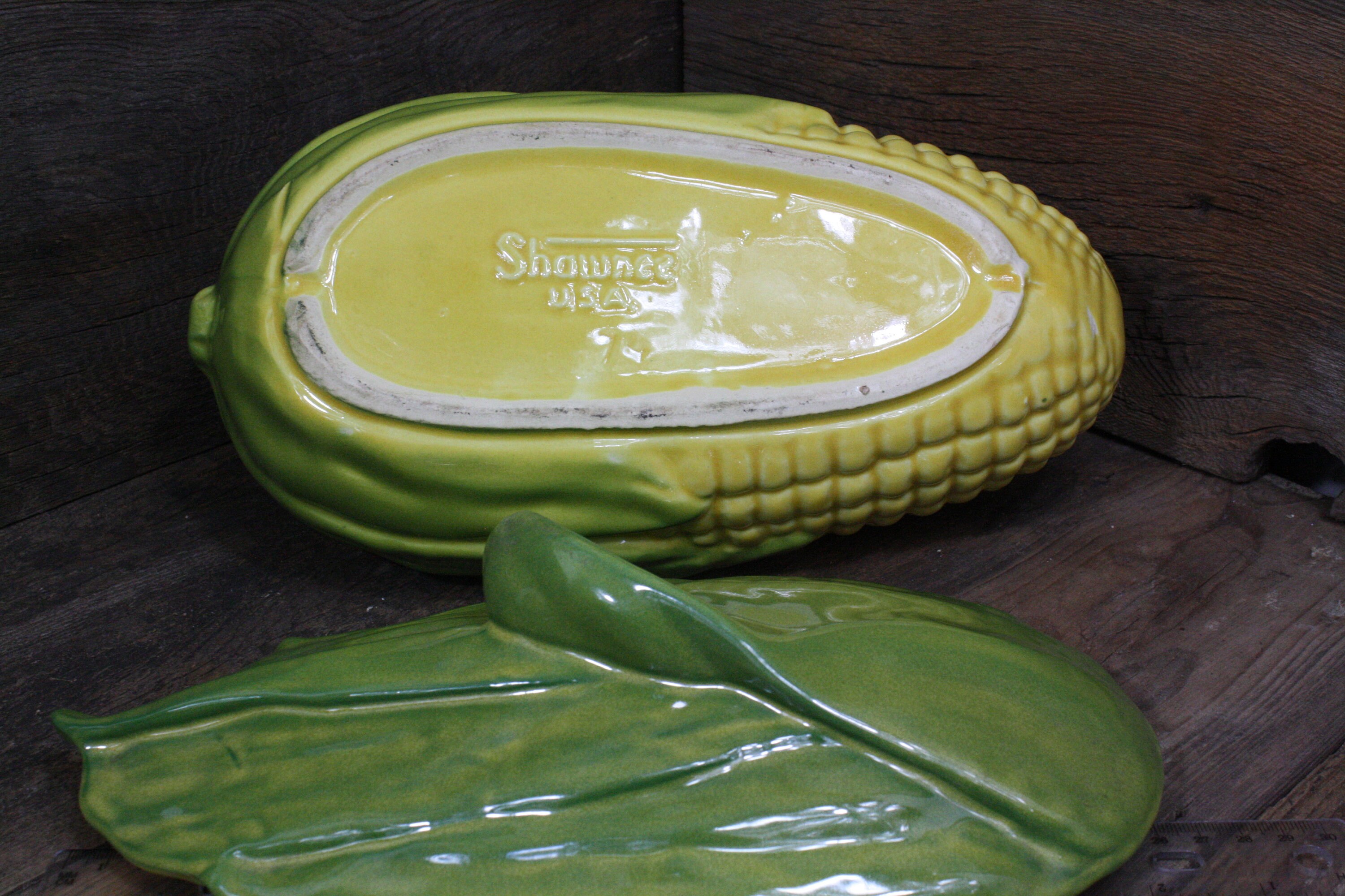 Shawnee Pottery Corn King Casserole 1950s Vintage 11.5 X 6.25 | Etsy