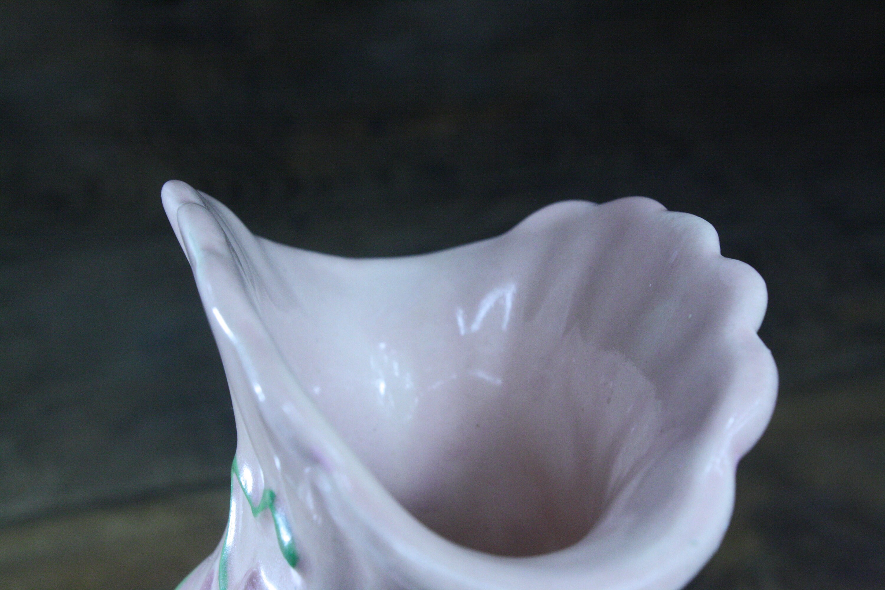 Vintage Hull Art Pink Flower Vase H-6-6 1/2 - Etsy.de