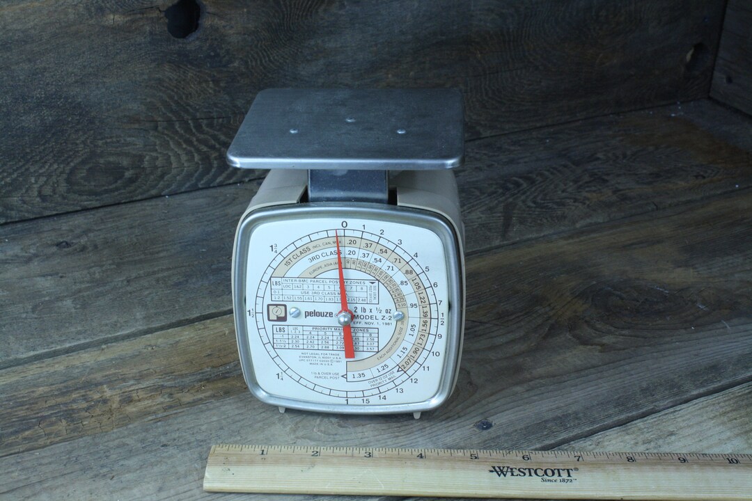 Vintage Pelouze Model Z2 Postal Scale 2 Ib Parcel Post USA Nov - Etsy