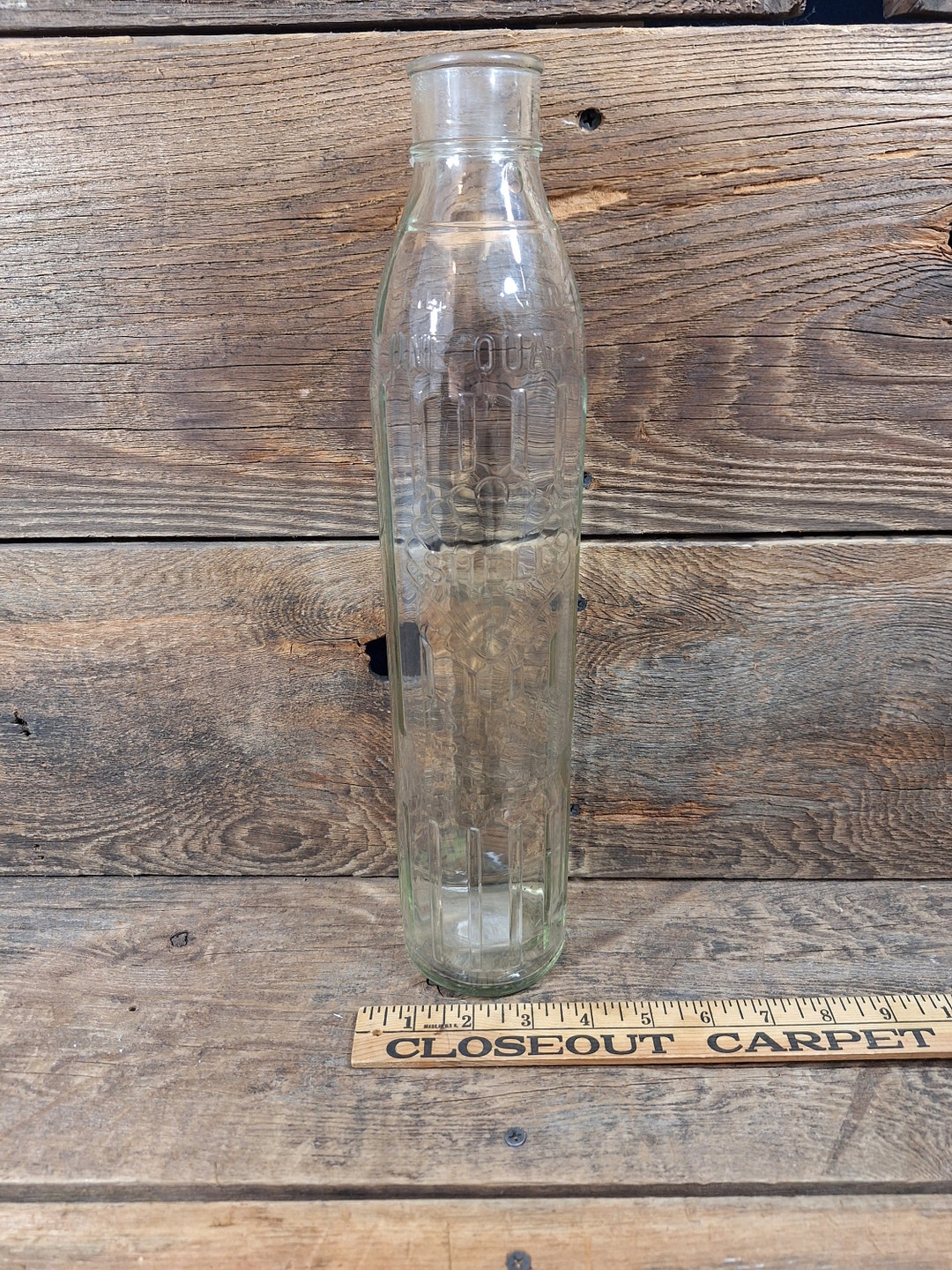 Antique Shell Oil Company Bottle 1 Imp Qt Art Deco Bottle - Etsy