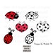 Ladybug SVG Bundle, Cricut Cut File, Hand Drawn Ladybug, Commercial Use ...