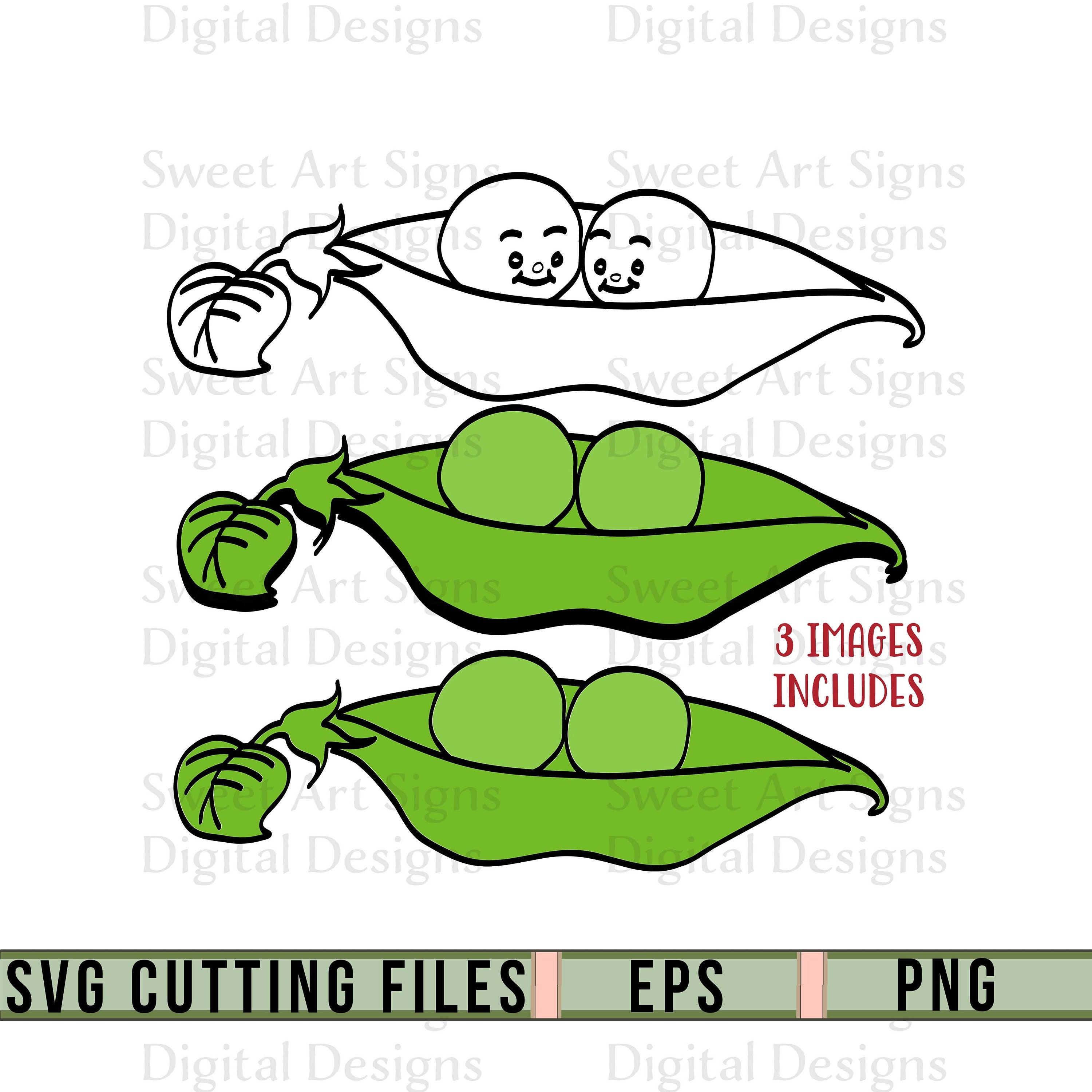 Baby Pea In A Pod Clipart Sun