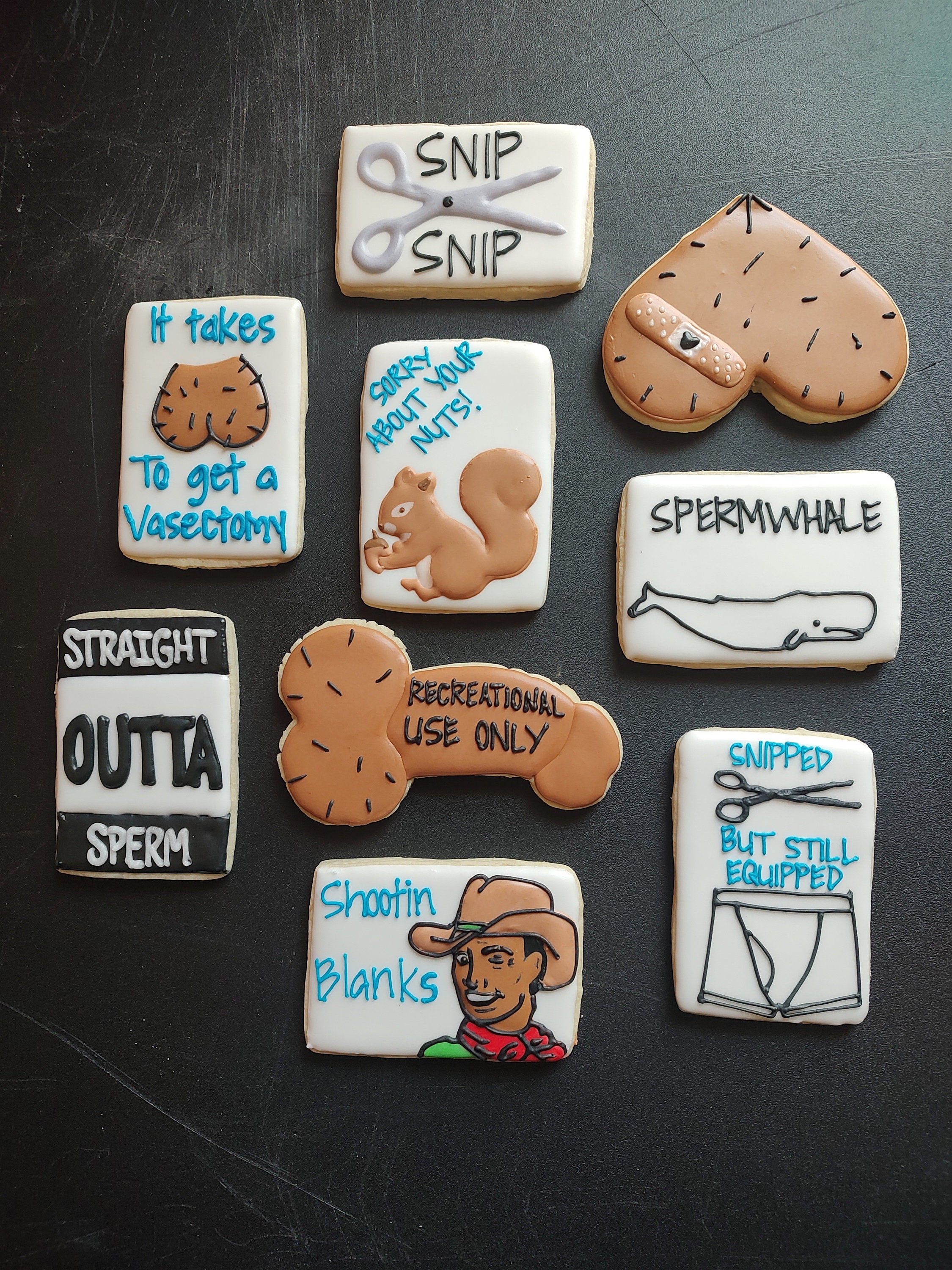 Vasectomy Cookies 2 - Etsy
