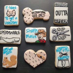 Vasectomy Cookies 2 - Etsy