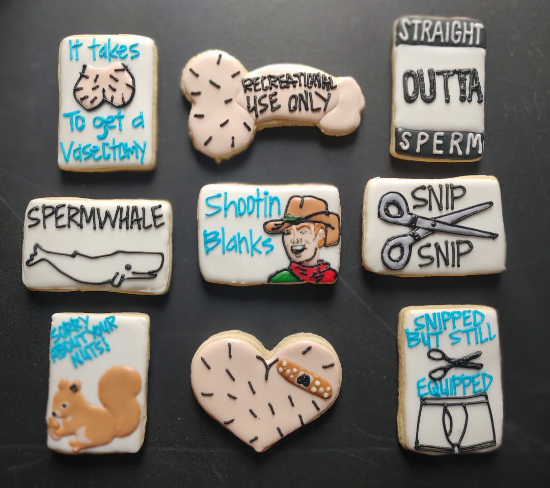 Vasectomy Cookies 2 - Etsy