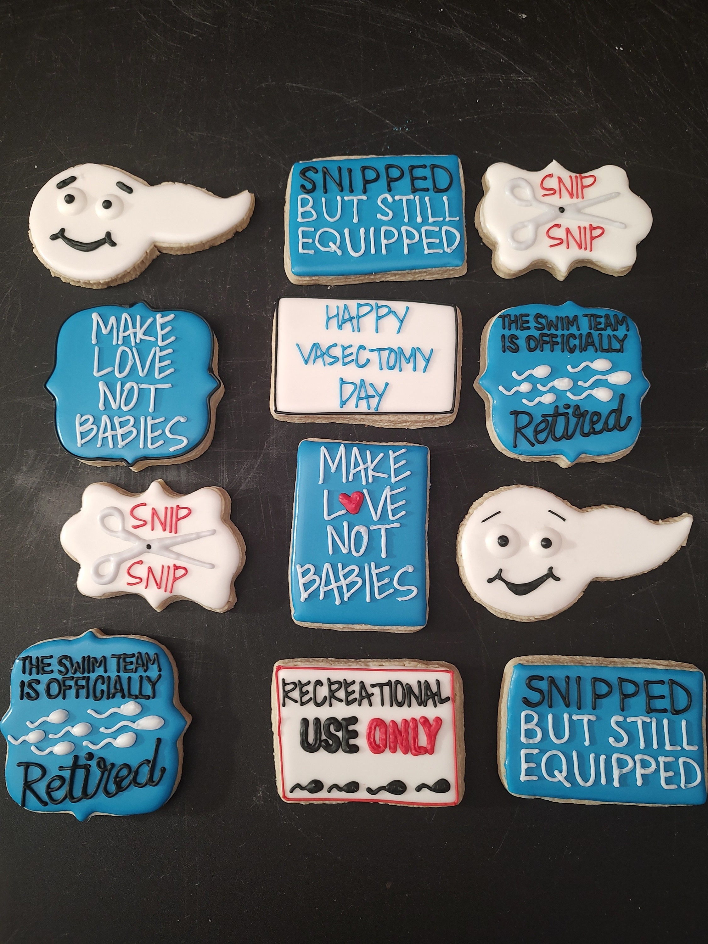 Vasectomy Cookies - Etsy