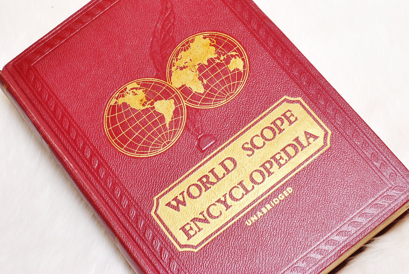 Vintage Collectible World Scope Encyclopedia Unabridged Book of the ...
