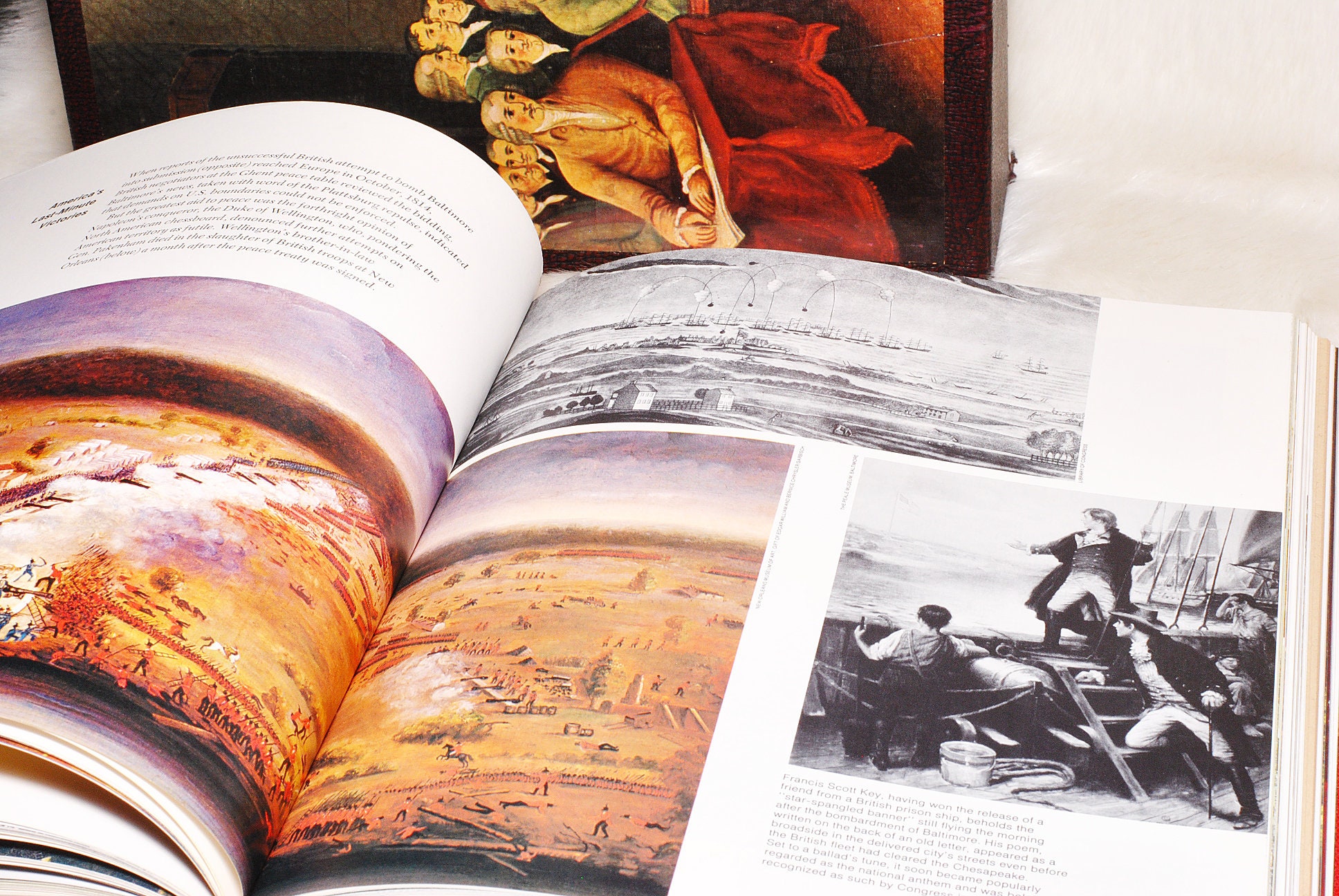 Vintage Collectible 200 Years Bicentennial Illustrated History of US 2 ...