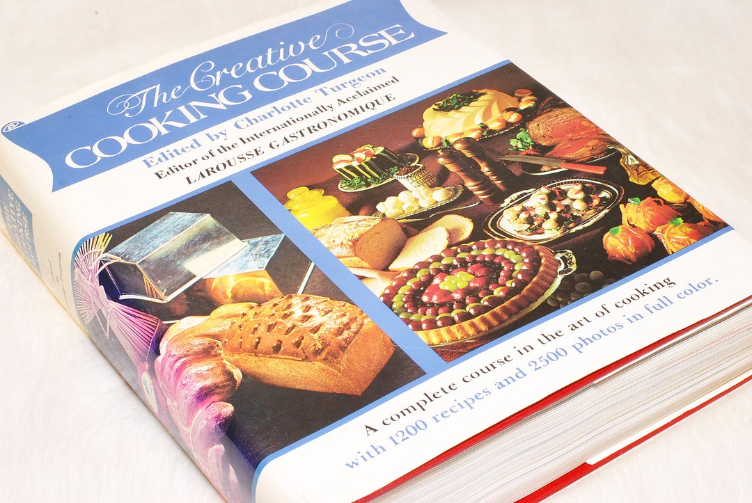 Vintage Collectible Creative Cooking Course by Charlotte Turgeon 1982 ...