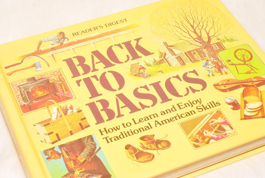 Vintage Collectible Back to Basics Readers Digest Book 1983 4th ...