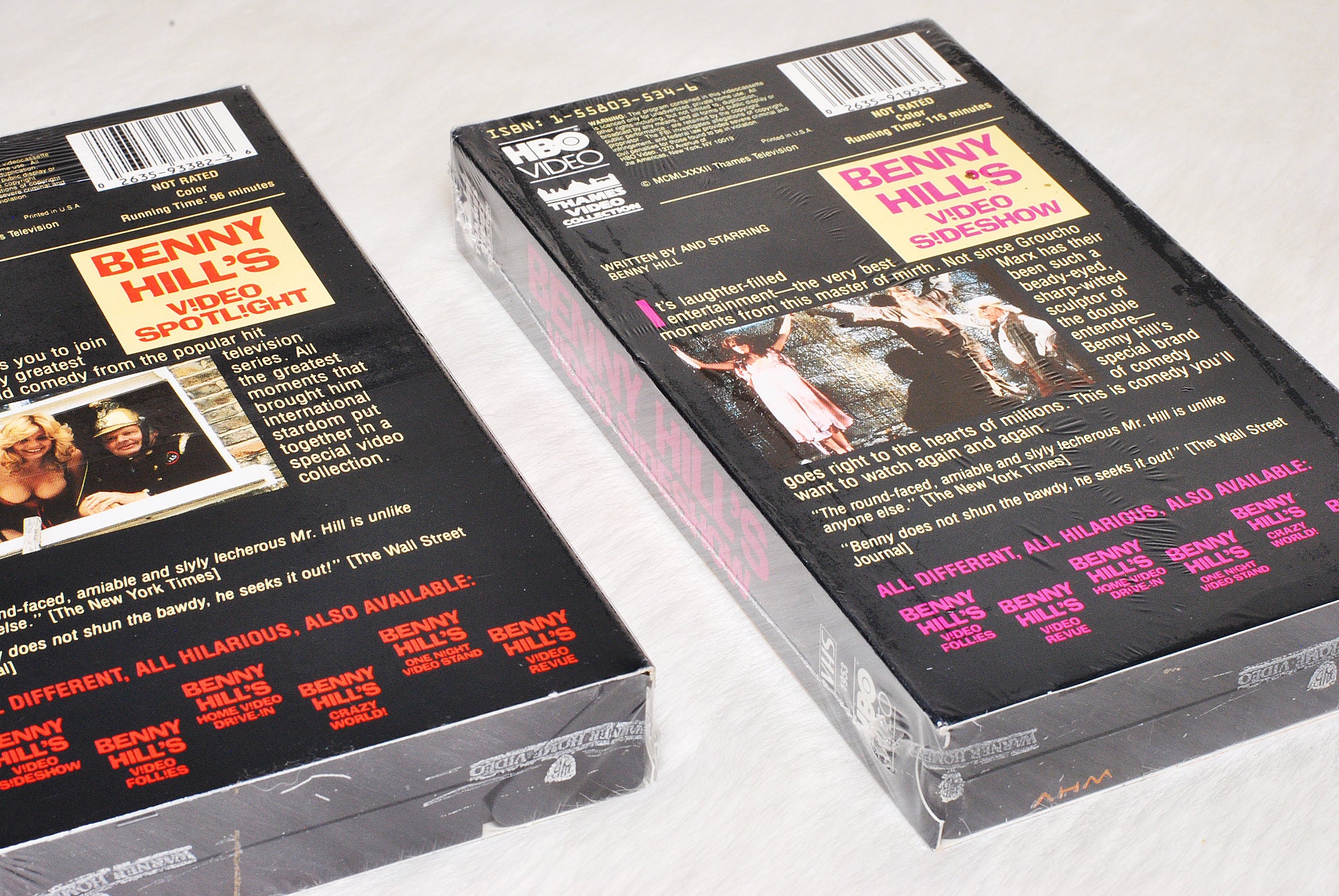 Vintage Collectible VHS Benny Hills Video Spotlight and Video - Etsy