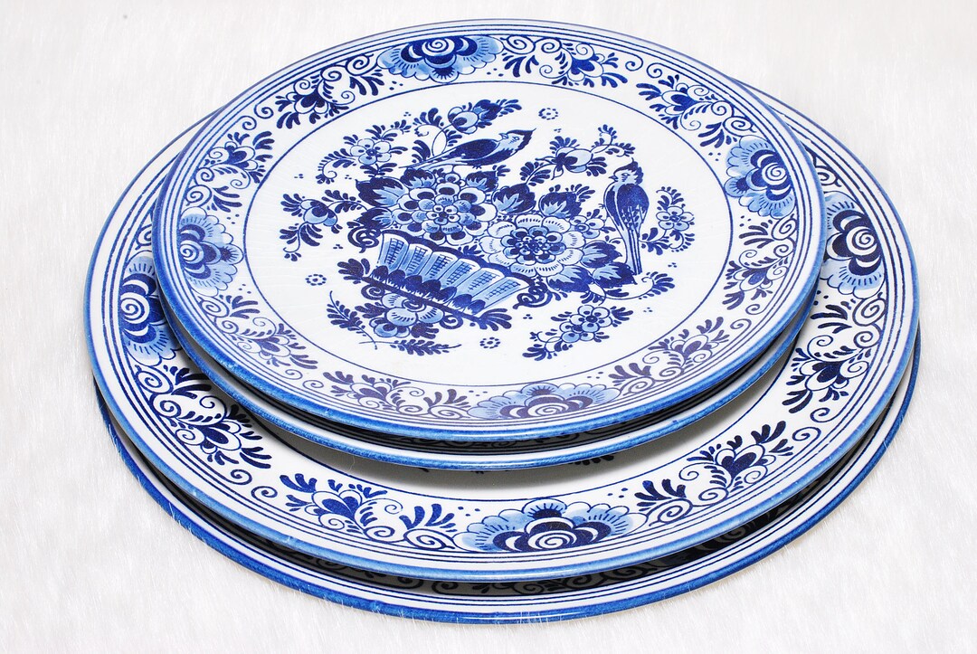 Vintage Collectible 4 Royal Delft Delfts Handwerk Made in Holland ...