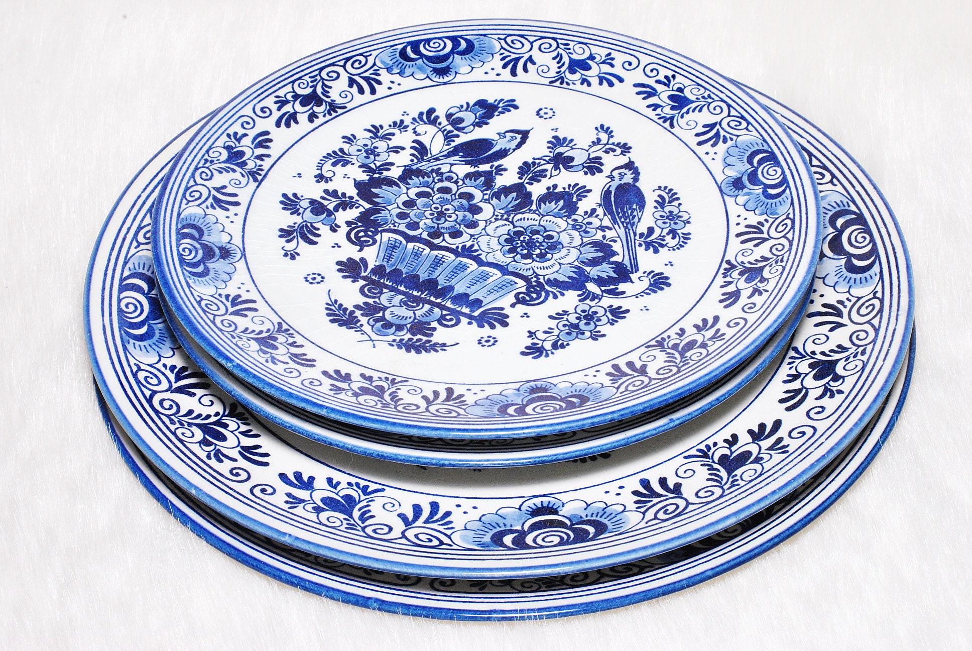 Vintage Collectible 4 Royal Delft Delfts Handwerk Made in Holland ...