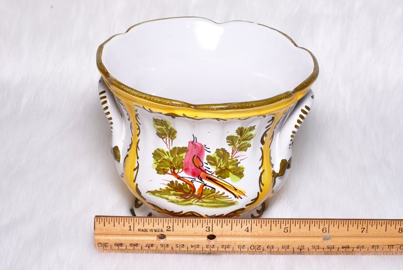 Vintage Collectible Meiselman Imports Ceramic Pottery Flower Planter - Etsy