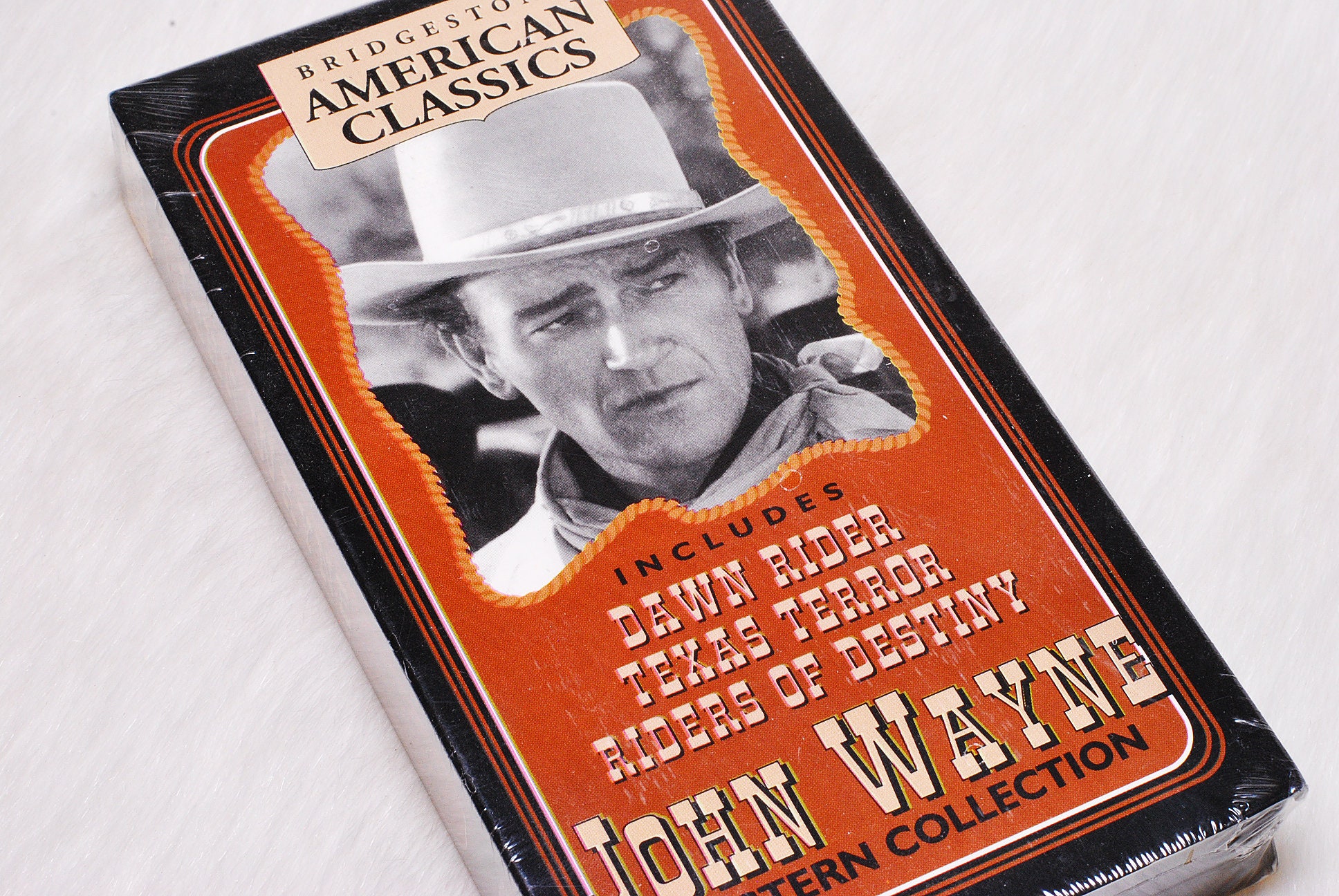 Vintage Collectible VHS John Wayne Western Collection Movies Sealed - Etsy