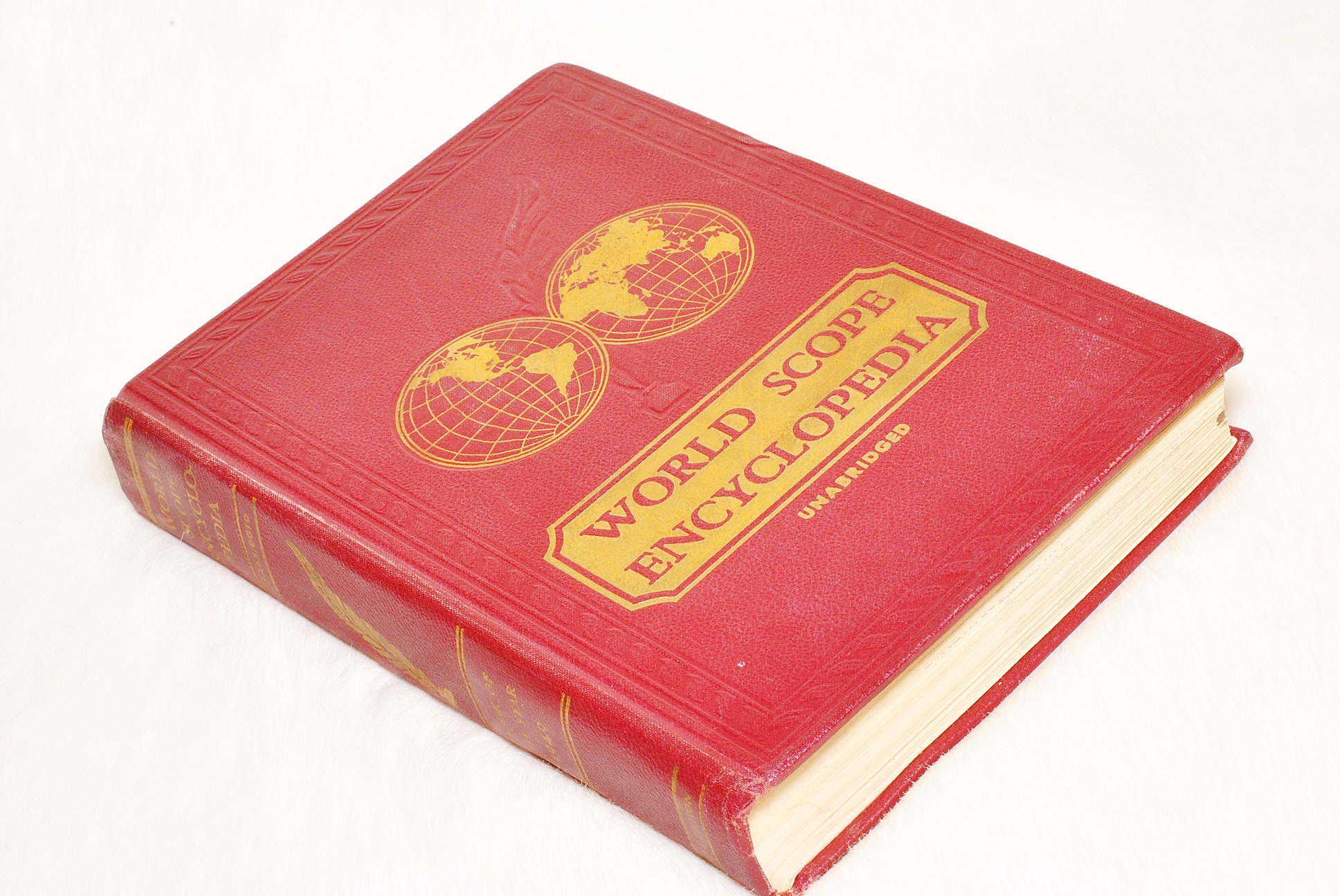 Vintage Collectible World Scope Encyclopedia Unabridged Book of the ...