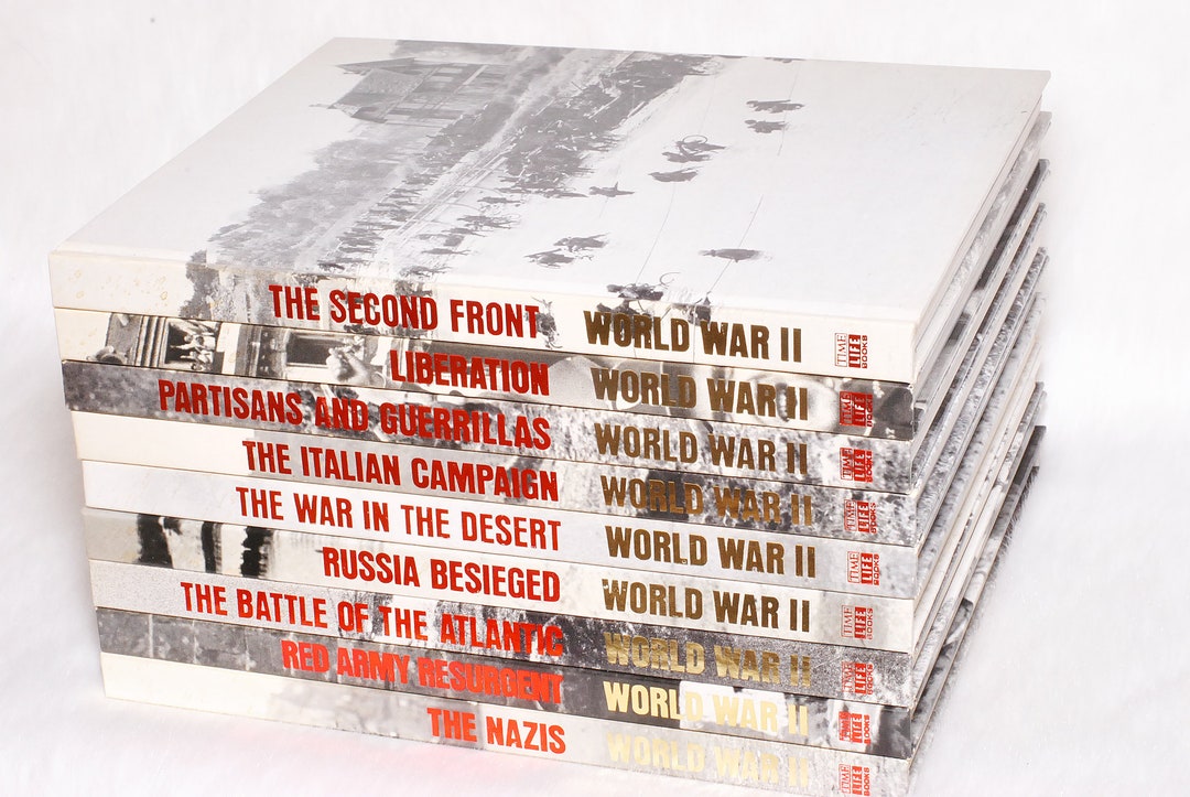 Vintage Collectible World War II 9 Books by Time Life Books - Etsy