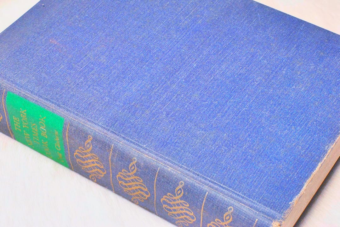 Vintage Collectible New York Times by Craig Claiborne 1961 Cookbook - Etsy