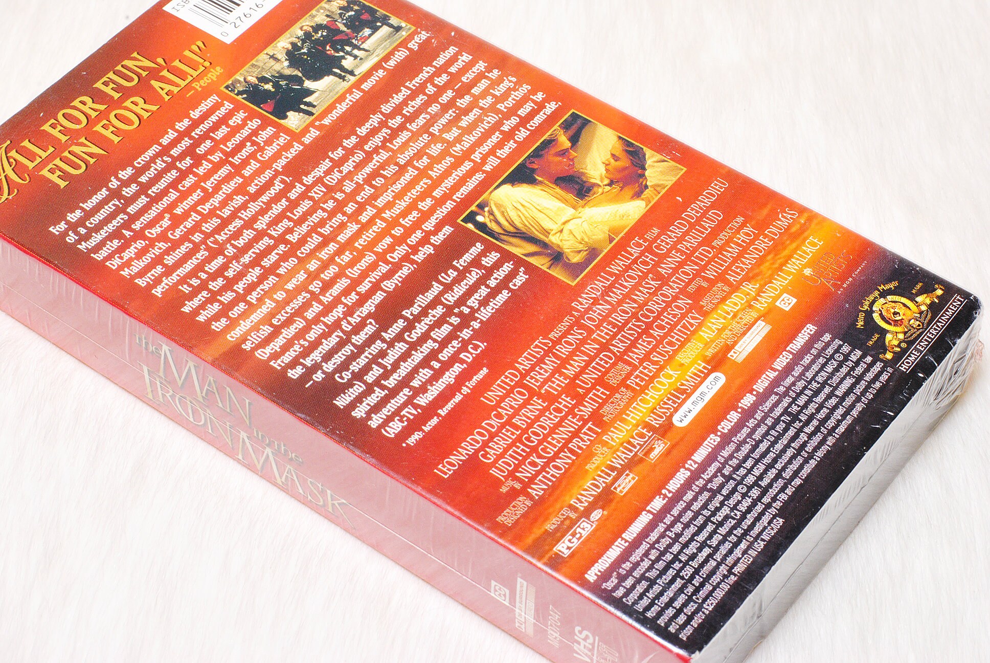 Vintage Collectible VHS the Man in the Iron Mask VHS Sealed - Etsy