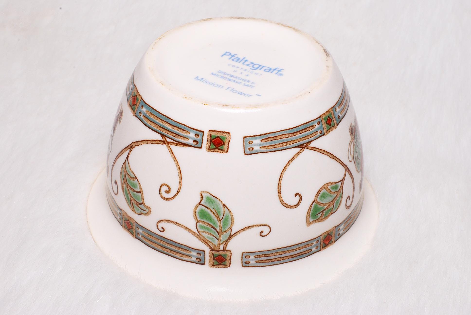 Vintage Collectible Pfaltzgraff Mission Flower Creamer Sugar Bowl Set ...