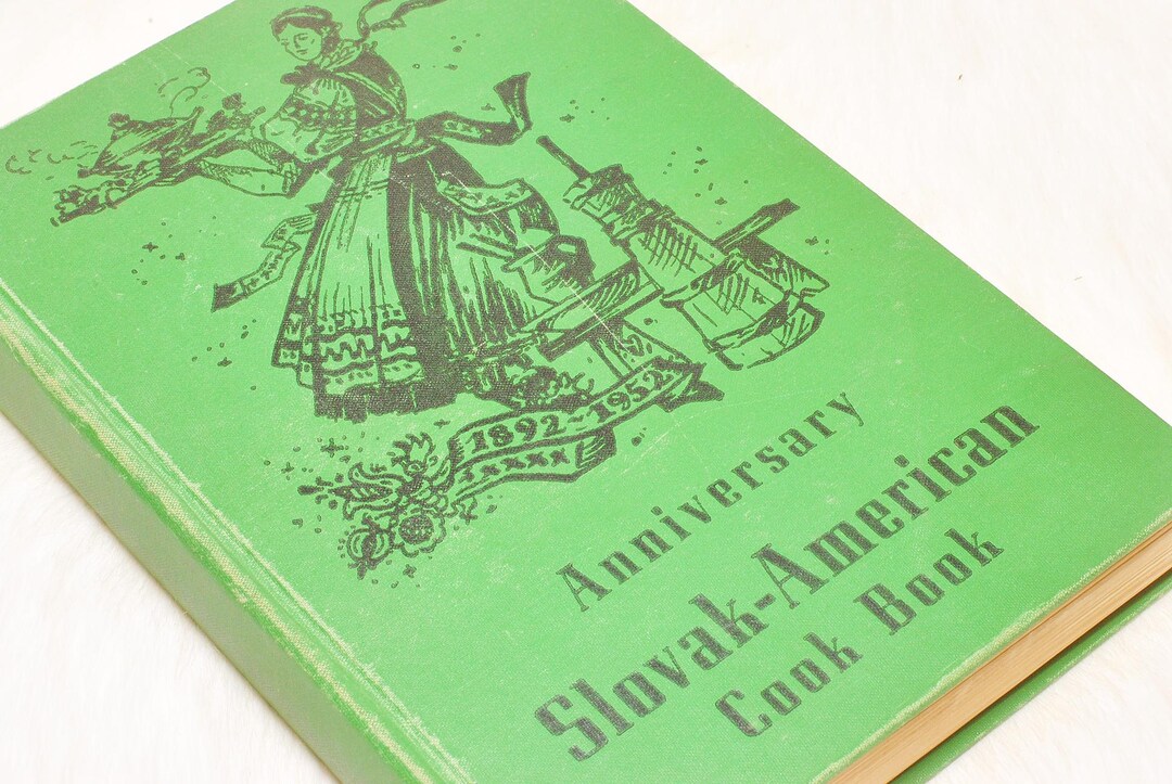 Vintage Collectible Slovak American 60th Anniversary 1952 Cookbook 13 ...