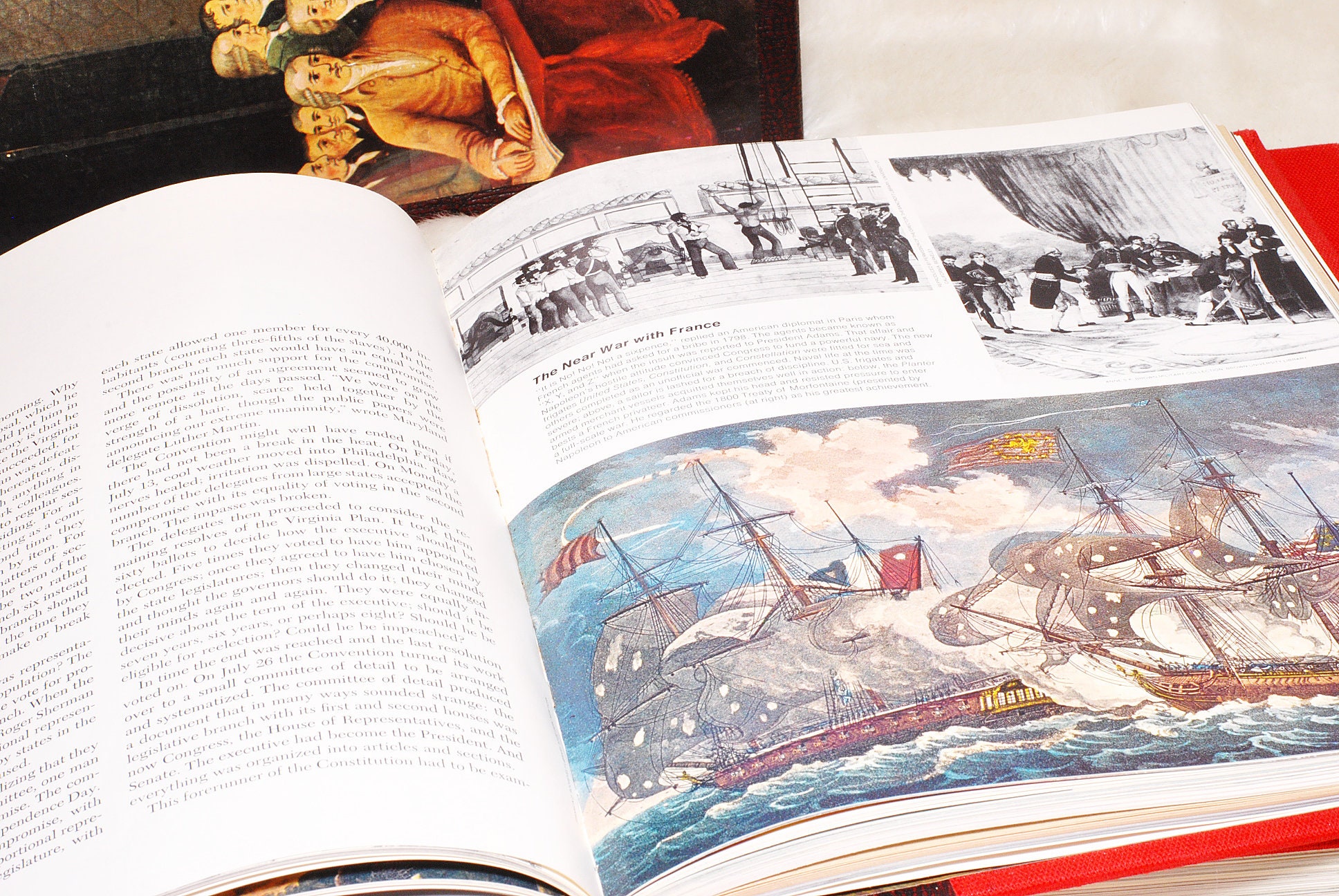 Vintage Collectible 200 Years Bicentennial Illustrated History of US 2 ...